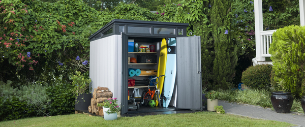 Creative storage Ideas for Your Shed - Keter