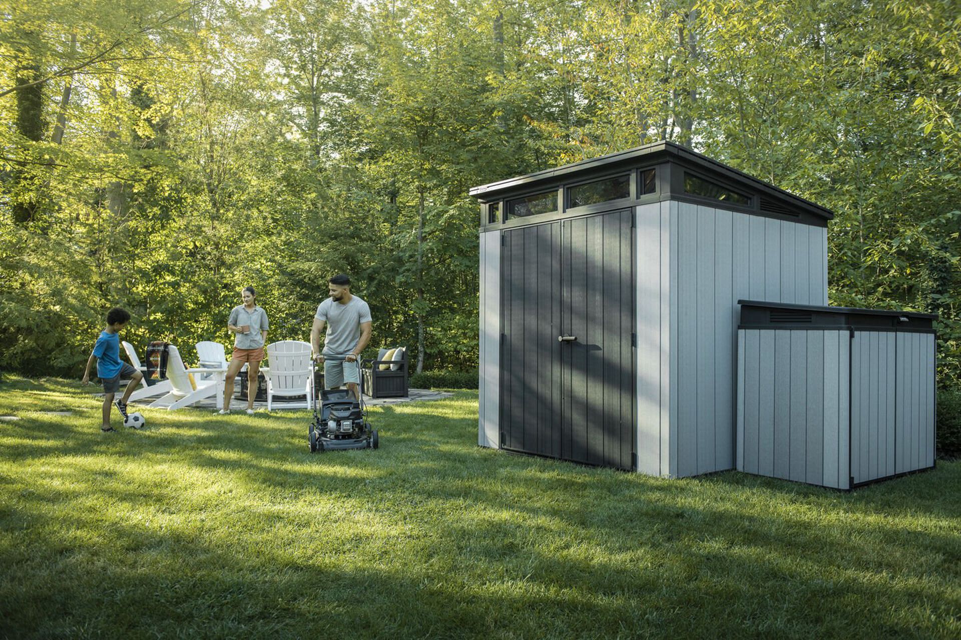 The Ultimate Guide to Lawn Mower Storage - Keter US