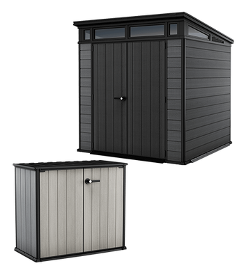 Outdoor Storage Garbage Can Shed - Keter US