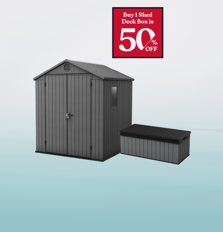 Keter - Sheds, Deck Boxes and More