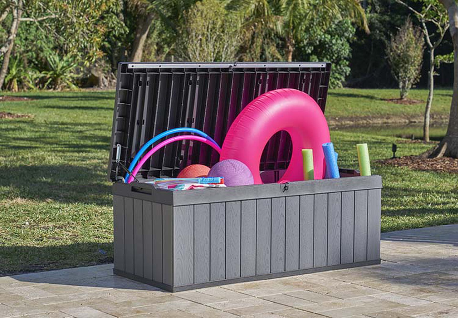 Above Ground Pool Decorating Ideas - Keter