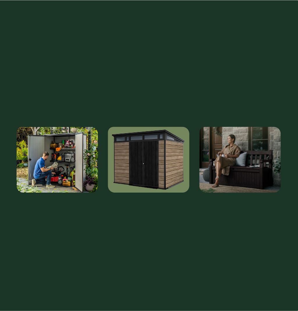 Keter - Outdoor Storage Sheds, Deck Boxes, and More