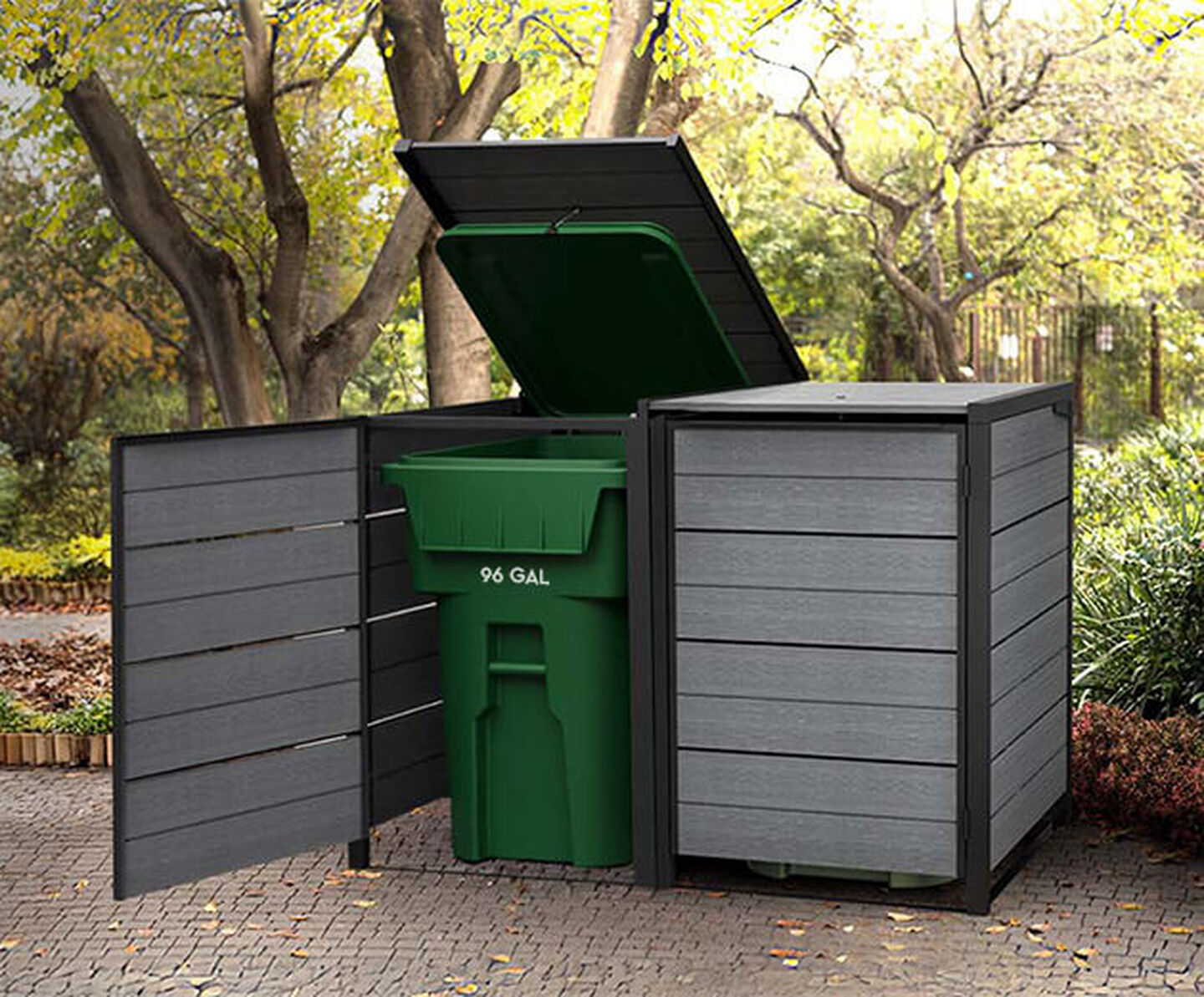 Outdoor Trash Can Storage Sheds - Keter US