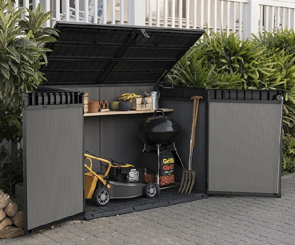 Outdoor Storage Lawn Mower Shed - Keter US