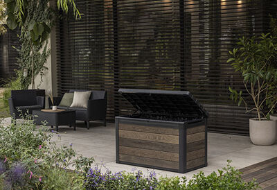 Signature 100 Gallon Storage Deck Box - Keter US