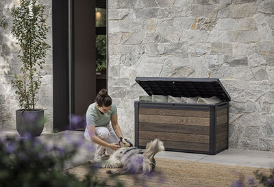 Signature 100 Gallon Storage Deck Box - Keter US