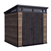 Signature Ashwood Brown 150 Gallon Storage Deck Box - Keter US