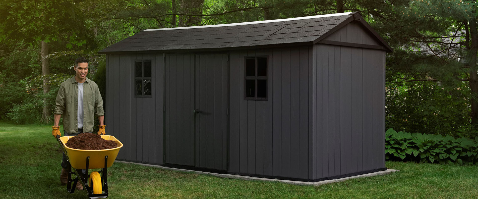Large Outdoor Storage Shed Kits - Keter US