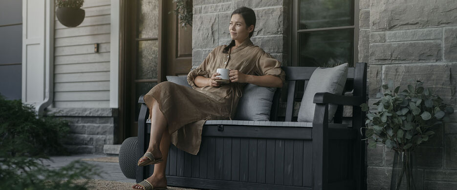 Outdoor Storage Benches - Keter US