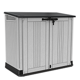 SIO Prime Grey/ Graphite Small Storage Shed - Keter US
