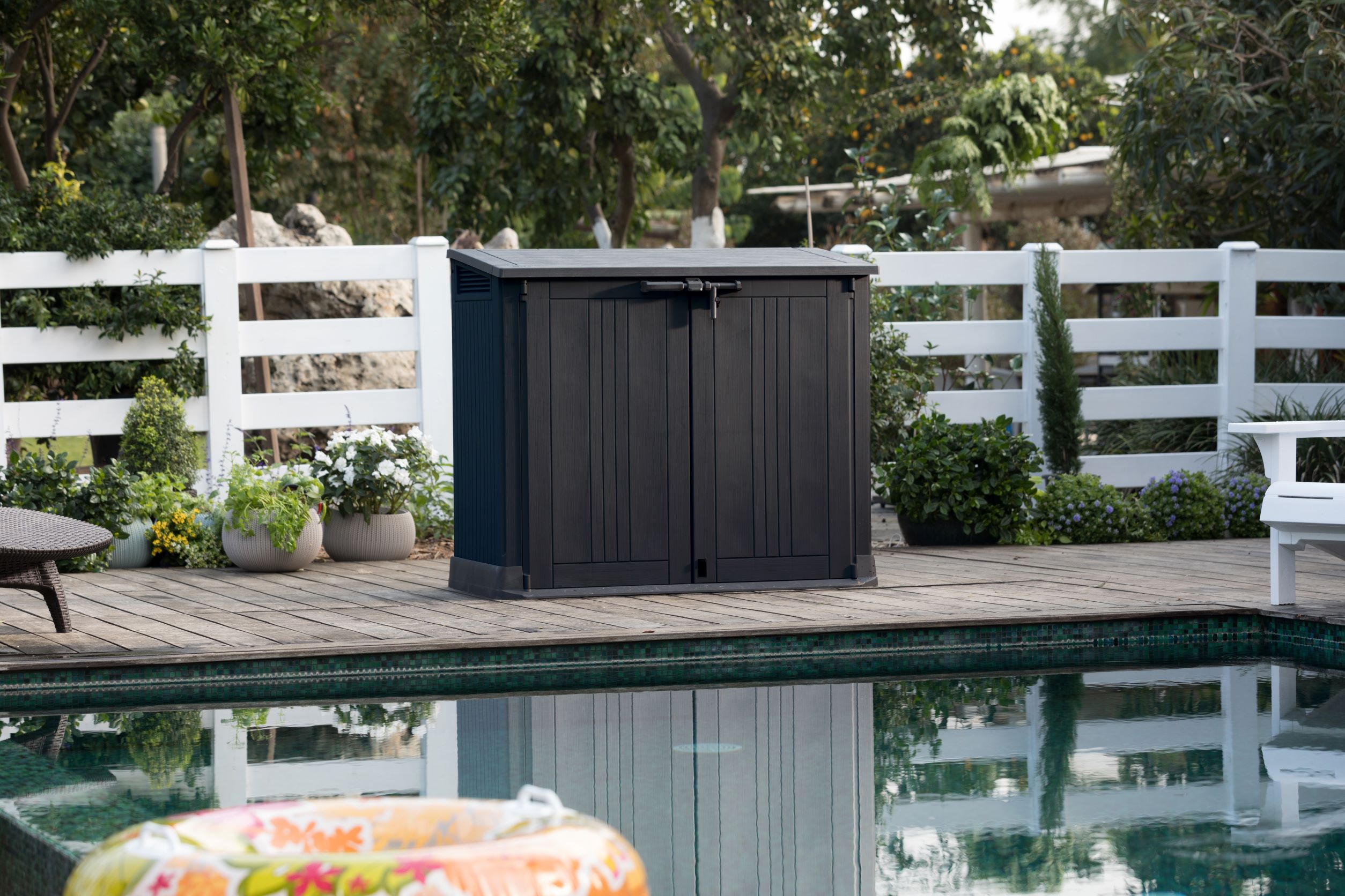 Pool Deck Ideas Storage